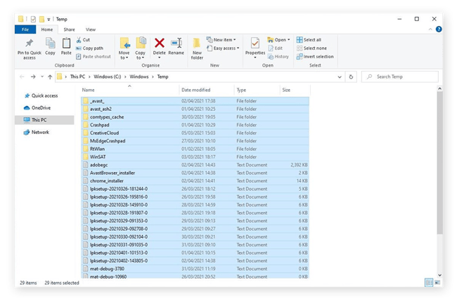 How to Delete Temporary Files in Windows 10 8 7